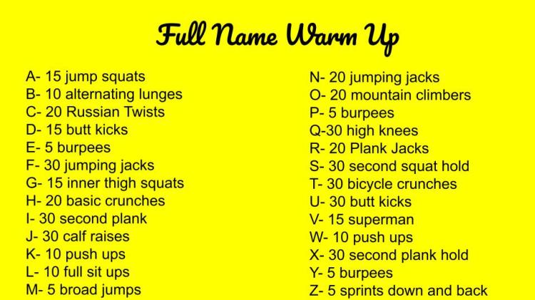 Classroom Activities – Elliott's Active Academy